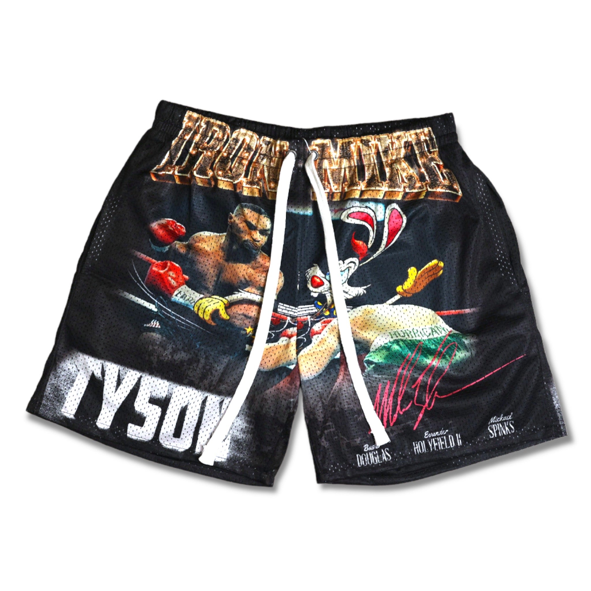 Iron Mike mesh shorts – heroic idols